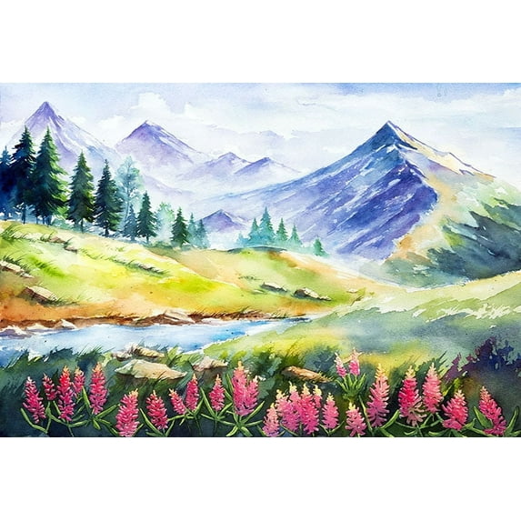 Vintage Scenery Oil Painting Newborn Baby Kids Adult Child Art Portrait ...