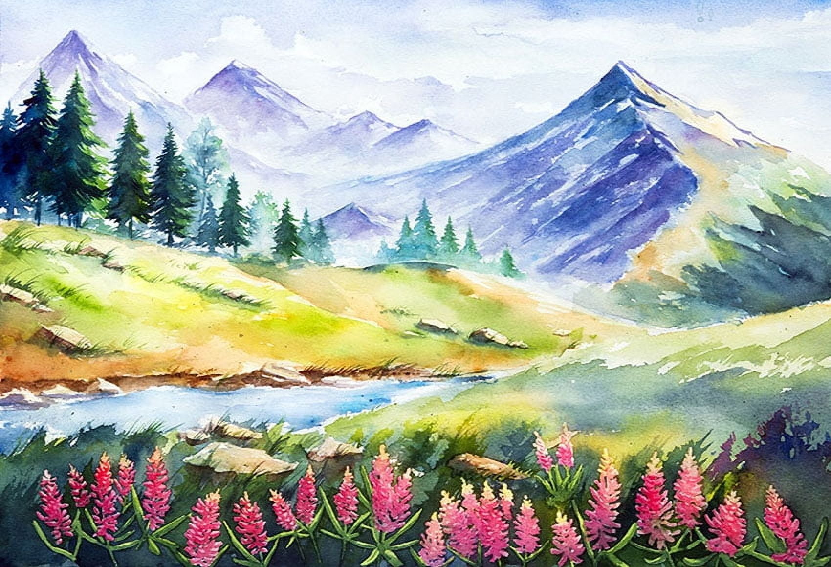 Vintage Scenery Oil Painting Newborn Baby Kids Adult Child Art Portrait ...