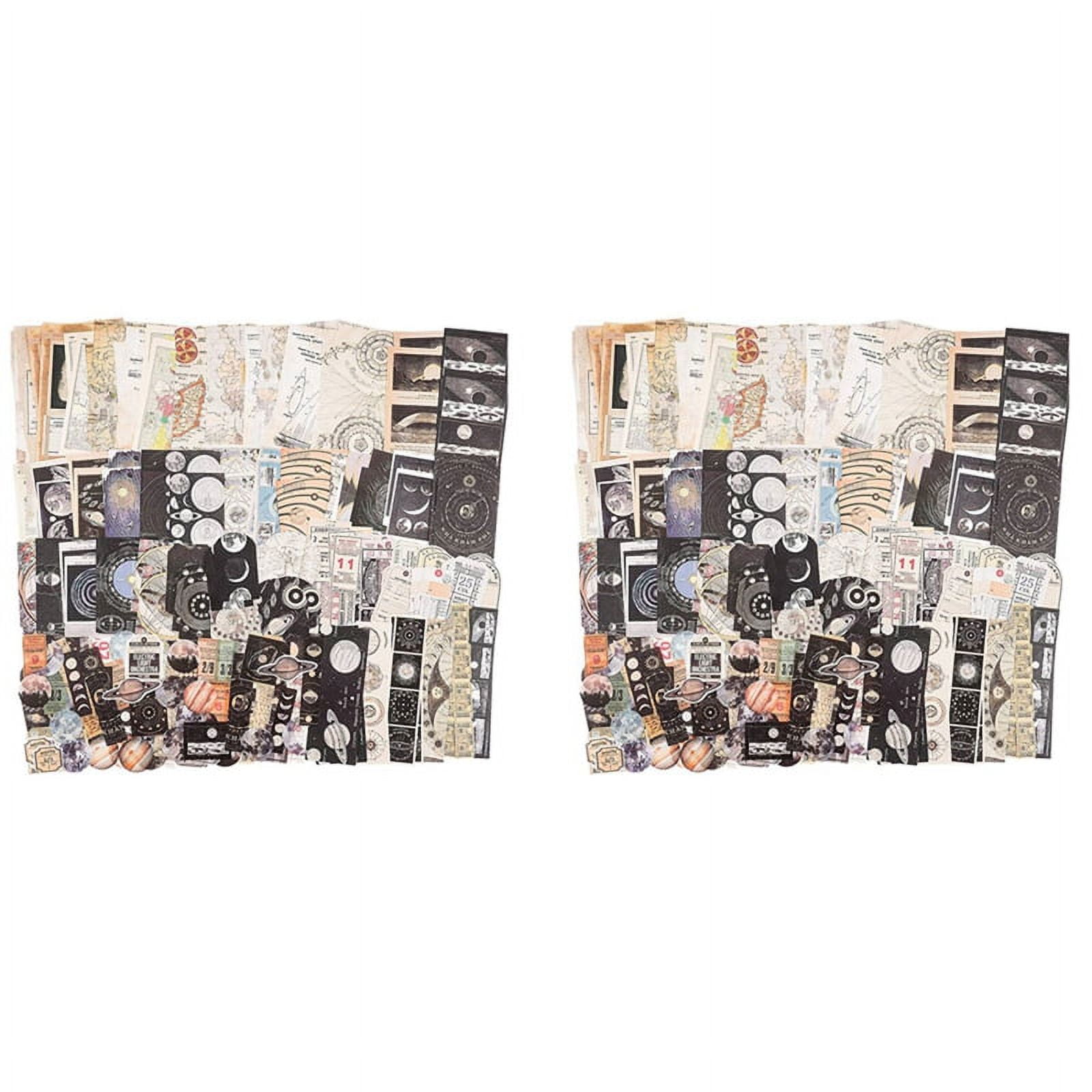 Vintage Scrapbook Supplies Pack (400 Pcs) for Art Journaling Junk ...