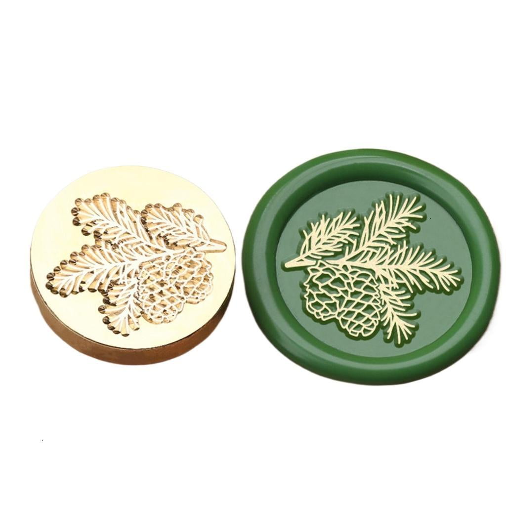 Vintage Seal Stamp Head Plant Themed Sealing Stamp for Seal Envelope ...