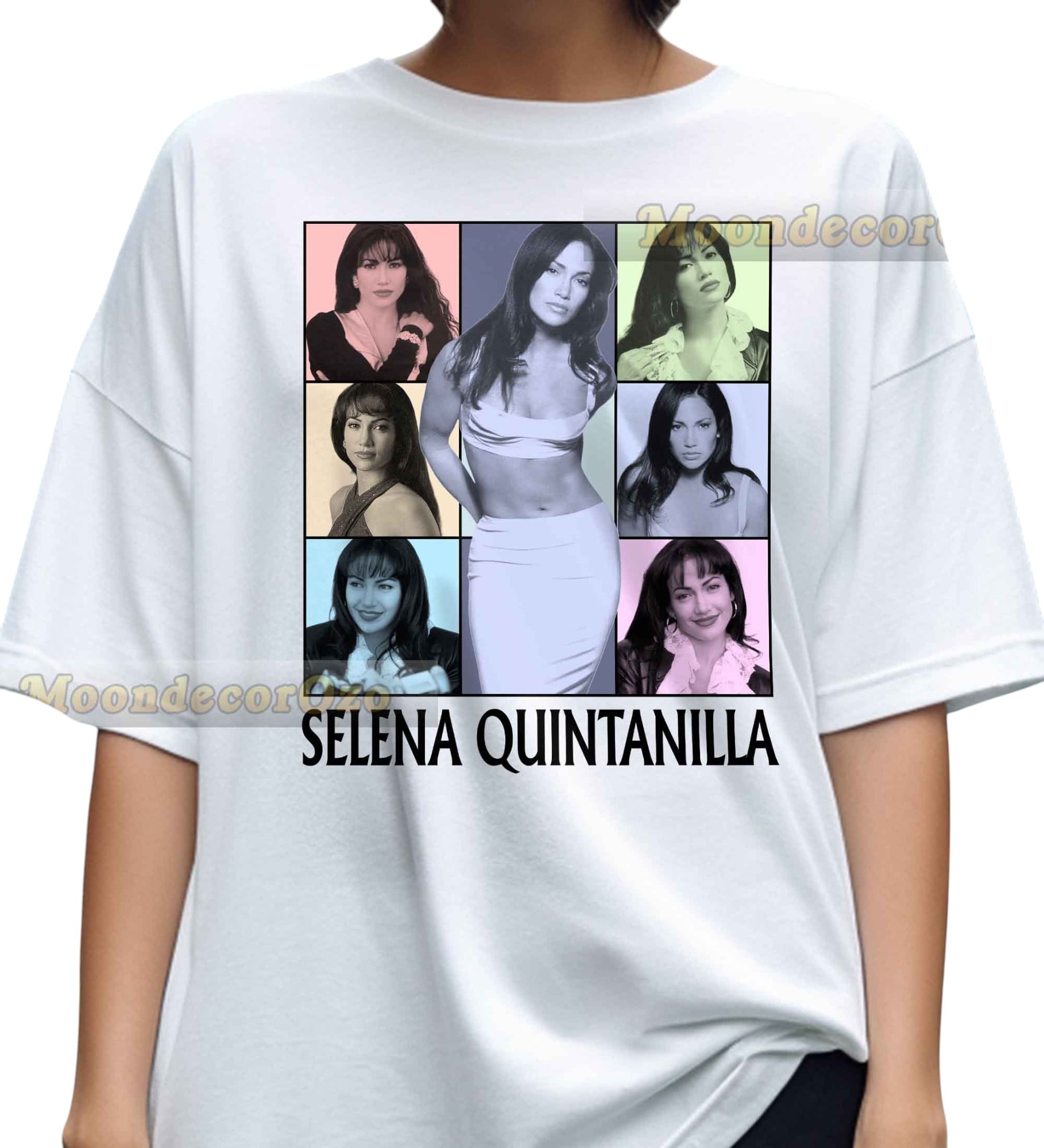 Vintage Selena Quintanilla Bootleg Rock Style Graphic Unisex T-Shirt ...