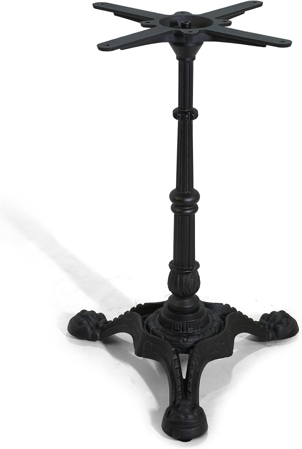Vintage Self-Stabilizing Table Base-Industrial Cast Iron Furniture Base ...