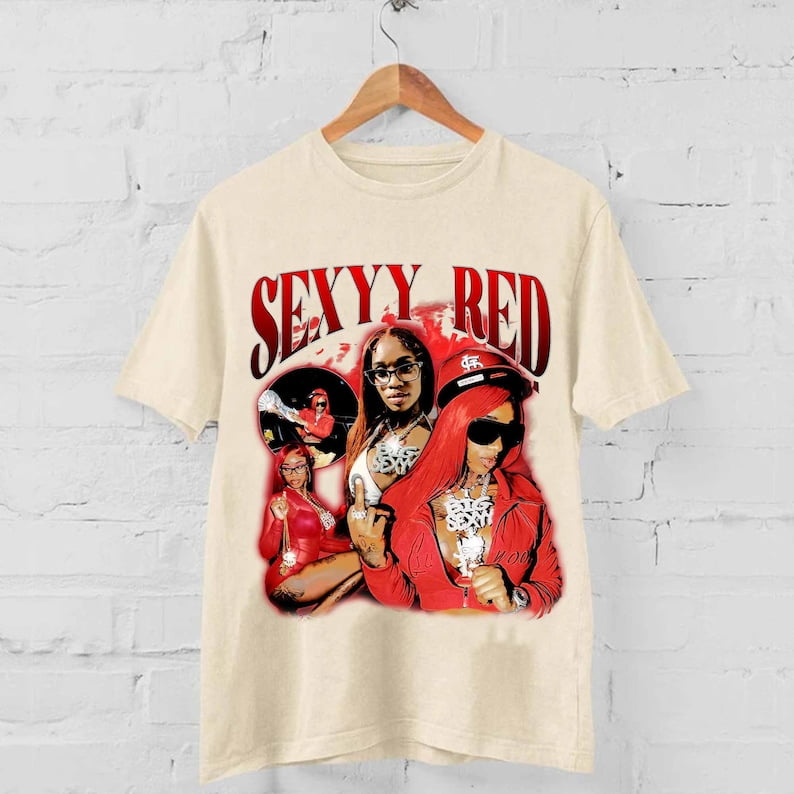 Vintage Sexyy Red 90s Shirt Sexyy Red Bootleg Shirt Retro Sexyy Red