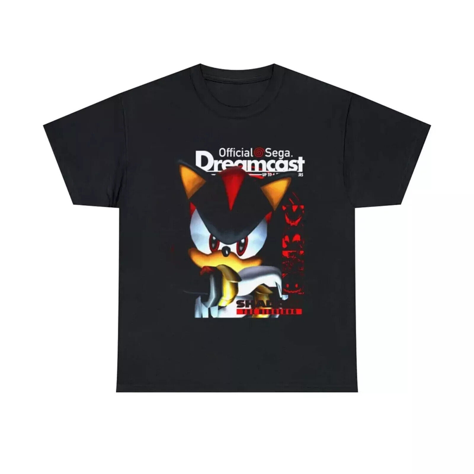 Vintage Shadow, Sonic The HedgeHog Adventure Gamer T-Shirt Vintage Shadow, Sonic The HedgeHog Adventure Gamer T-Shirt