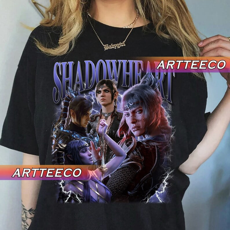 Vintage Shadowheart Baldurs Gate 3 Shirt, Shadowheart Baldurs Gate 3 T ...