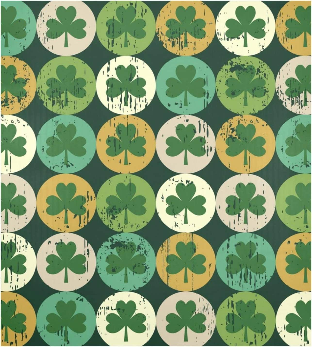 Vintage Shamrock Clover Leaves Dishwasher Magnet Cover Front Door ...