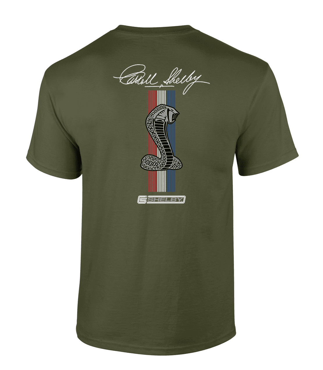 Vintage Shelby Cobra Snake Racing Stripes Front and Back Automotive ...