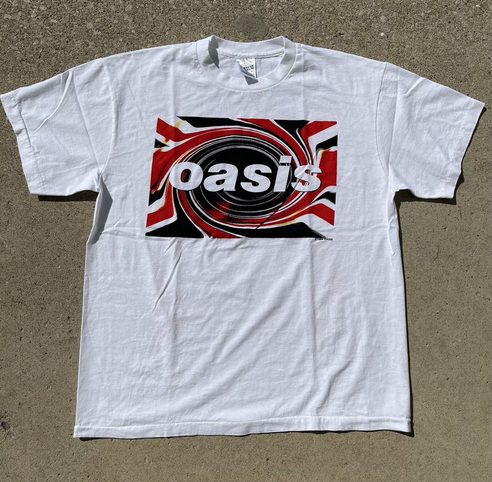 BLUR Tシャツ 90s USA ヴィンテージ ツアーT フォトプリント BLUR Tシャツ 90s USA ヴィンテージ ツアーT フォトプリント