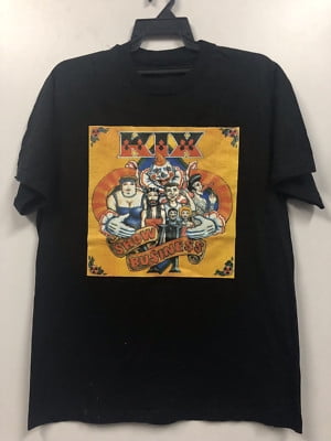 Vintage Show Business Kix Band Japan Shirt Classic Black Unisex S-4XL ...