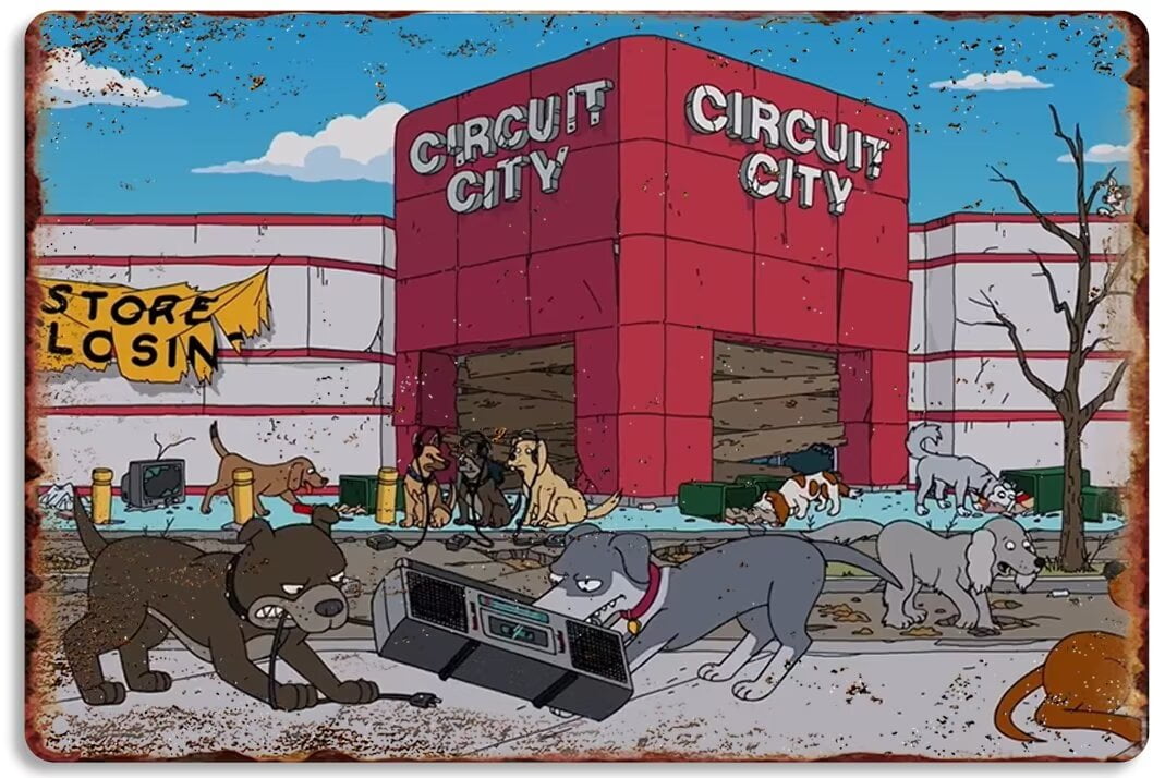 Vintage Simpson Cartoon Metal Plaque Poster Simpson Retro Metal Tin ...