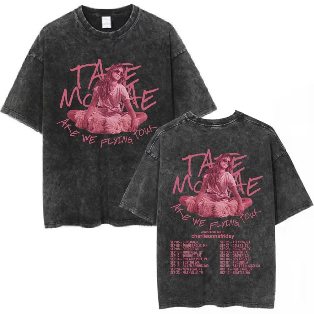 Vintage Singer World 2025 Tour 2Side Wash T-Shirt Music Singer Graphic ...