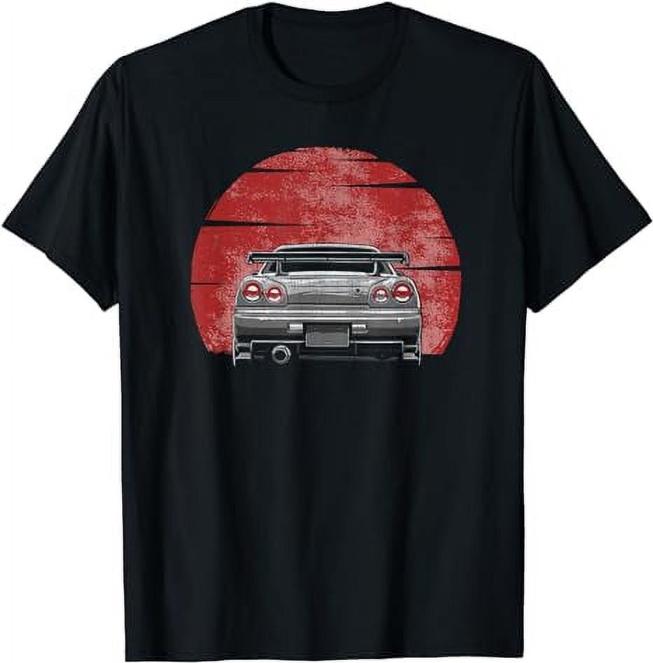 Vintage Skyline JDM Gt r T-Shirt - Walmart.com