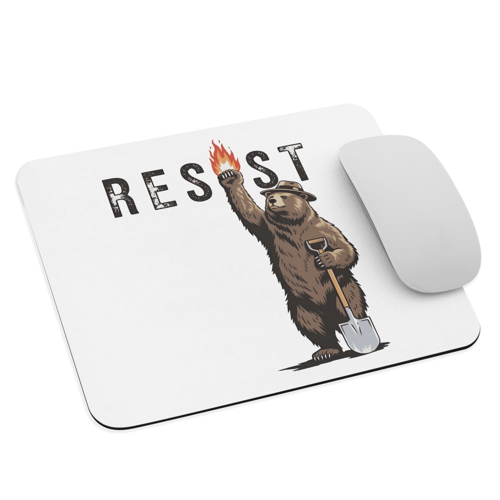 Vintage Smokey The Resist Bear National Park Mouse Pad - Walmart.com