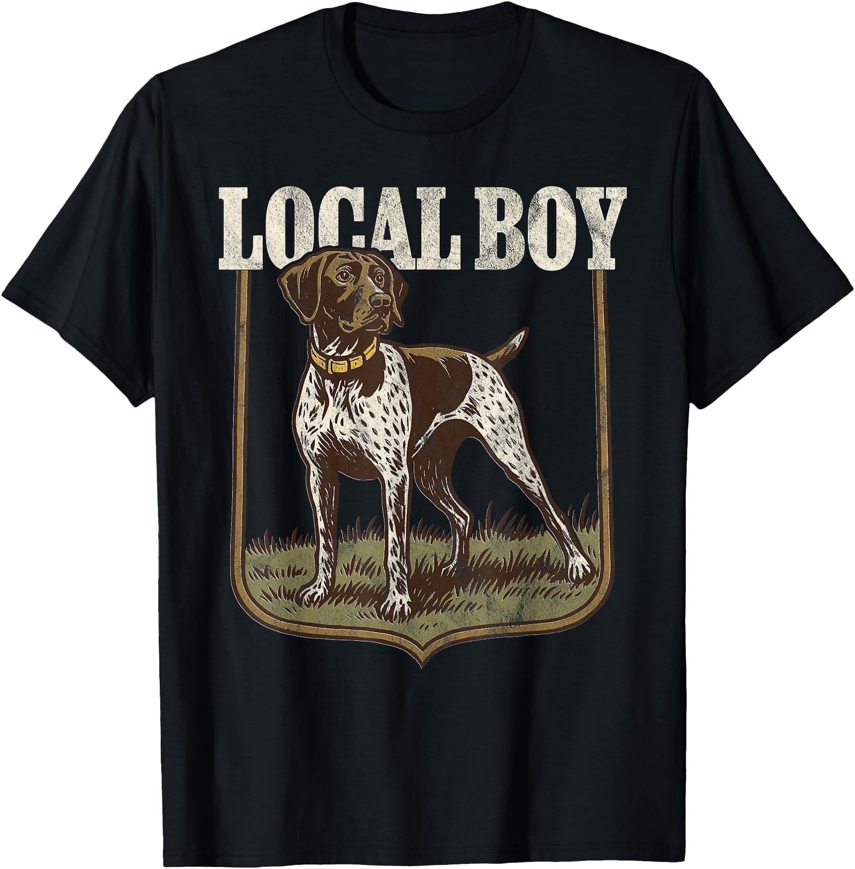 Vintage Southern Country Hunting Dog Graphic T-Shirt with Classic ...