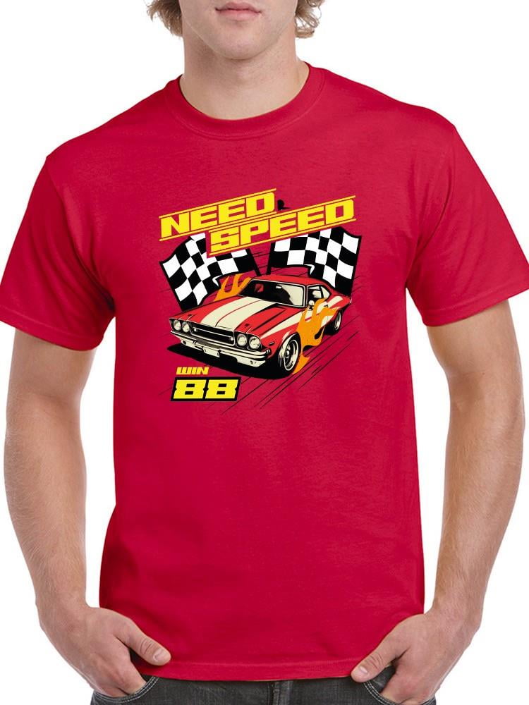 Vintage Speed Racing Car T-Shirt Mens -Smartprints Designs, Male ...