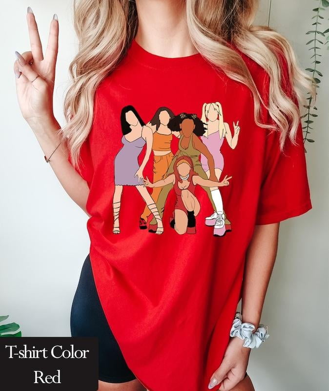 Vintage Spice Girls Tshirt, 90s Nostalgia, Gifts Fornage Girls, 90s ...