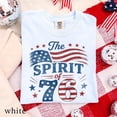 Vintage Spirit Of 76 250th Anniversary Tee, Patriotic American Flag ...