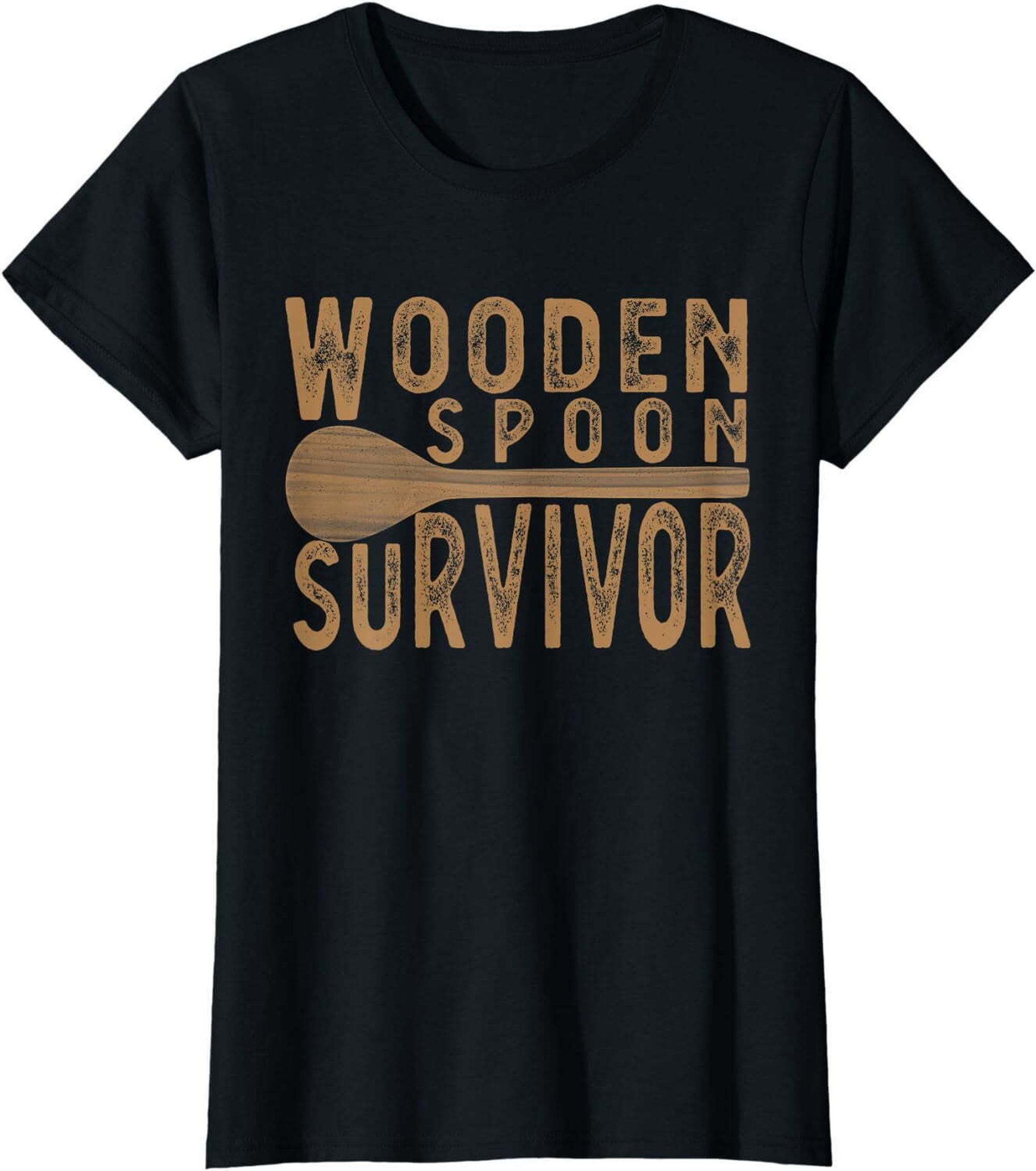 Vintage Spoon Survivor T Shirt Embrace Your Wooden Spoon Journey