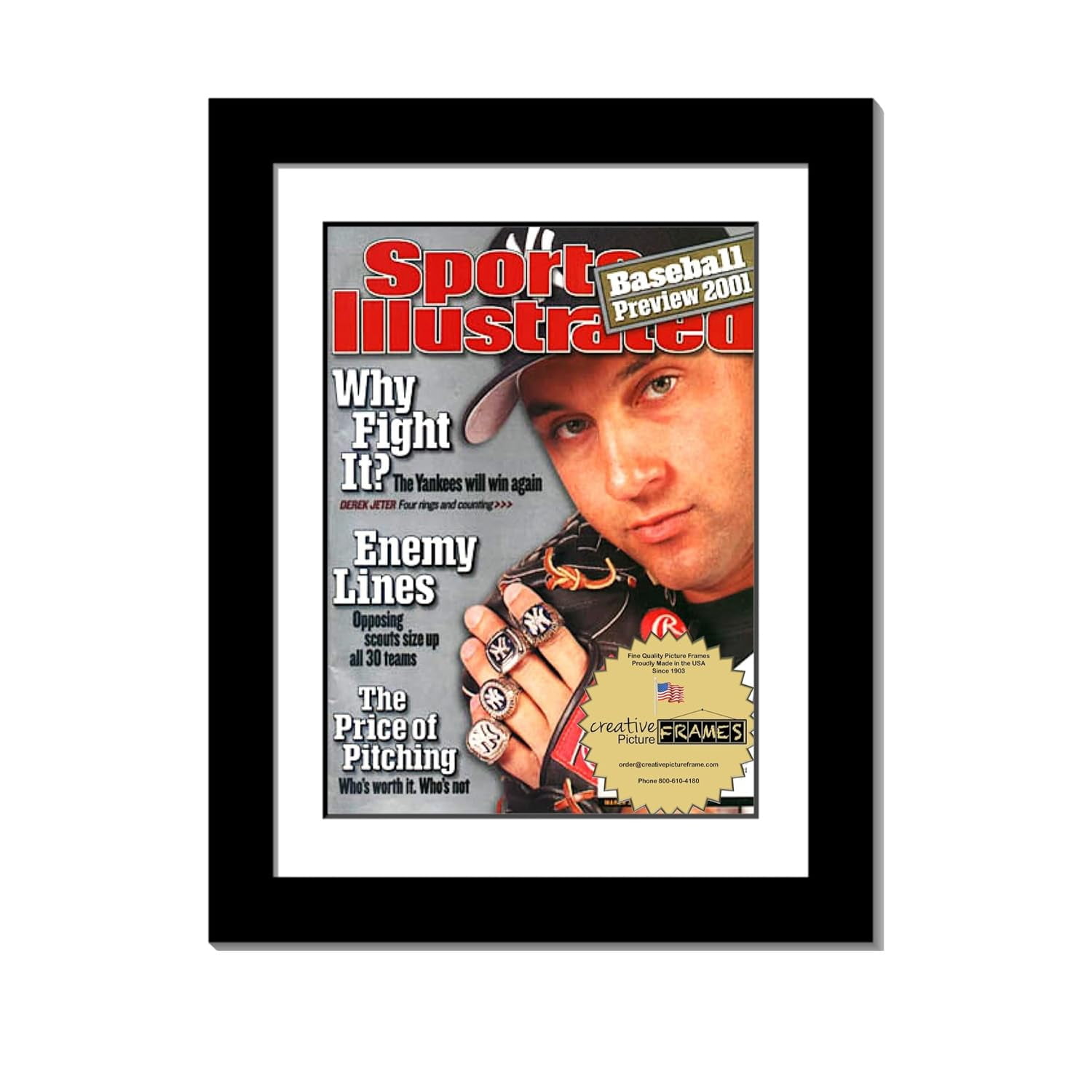 Vintage Sports Illustrated 8.5x11.25 Inch Magazine Display Frame, Fits ...