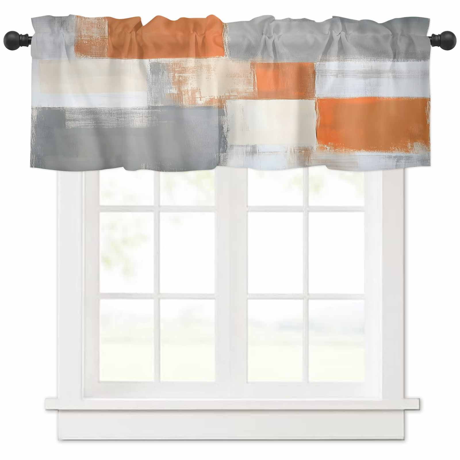 Vintage Spring Floral Valances for Windows Farmhouse Kitchen Curtains ...