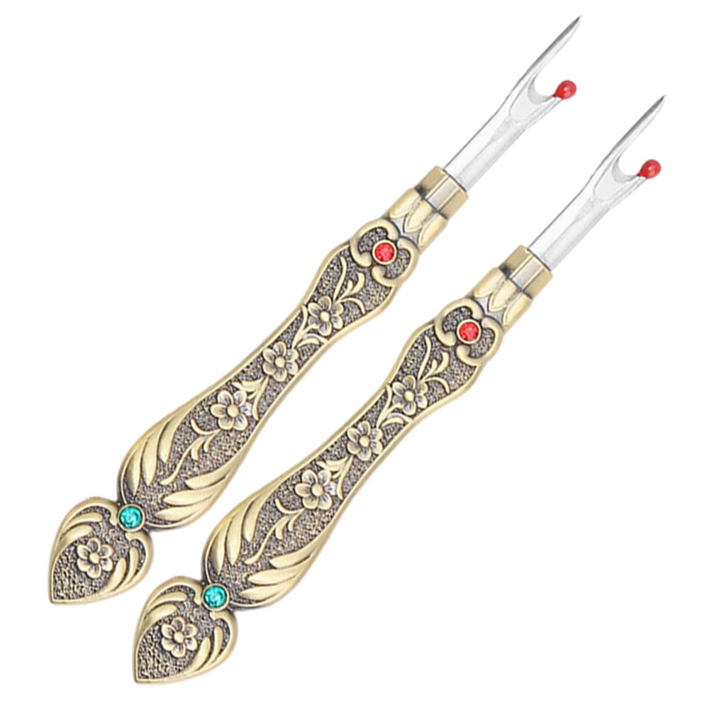 Vintage Stainless Steel Handle Craft Thread Cutter Seam Ripper Stitch ...