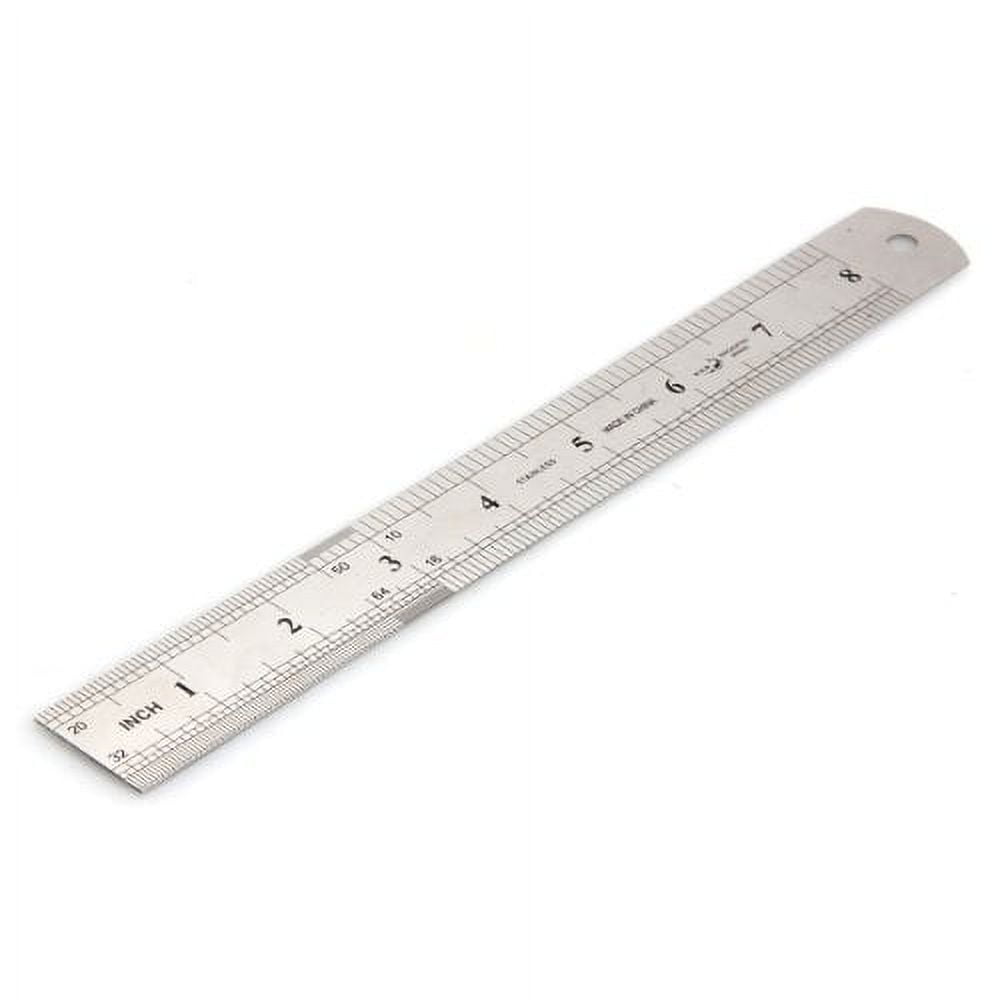 Vintage Stainless Steel Ruler Rule Scale Machinist Tools 20CM - Walmart.com