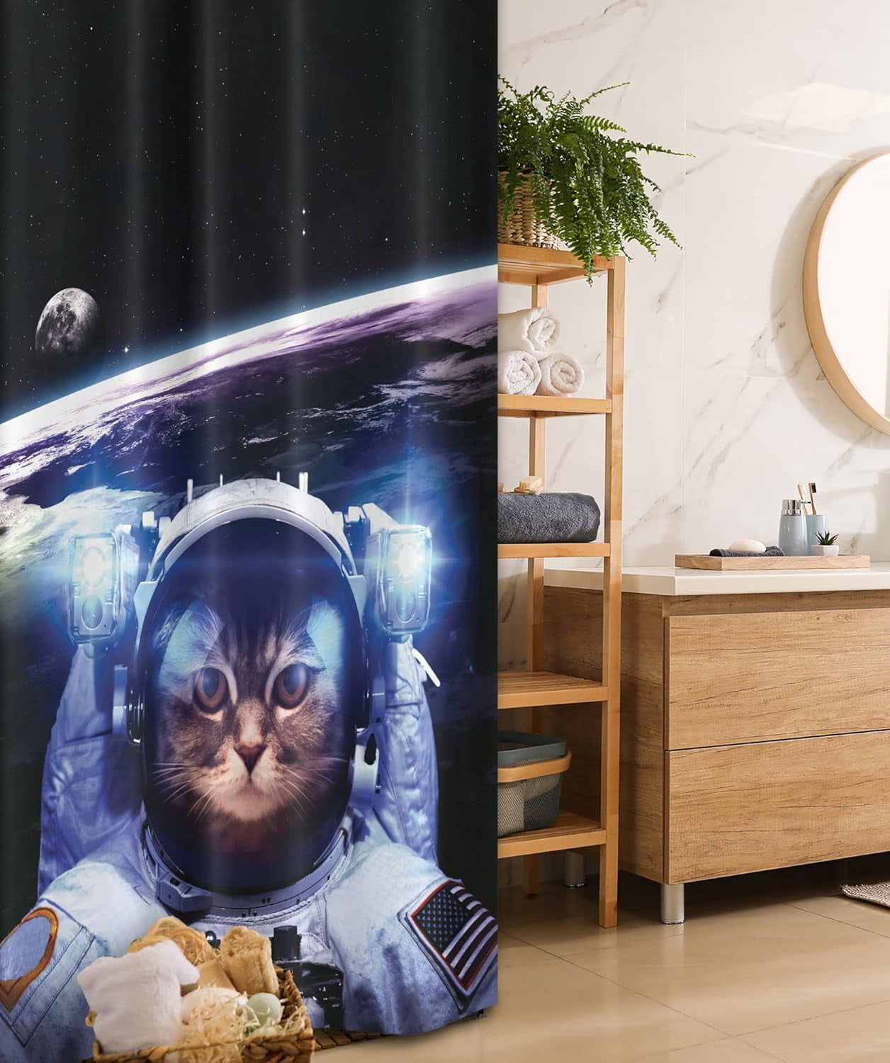 Vintage Stall Shower Curtain, Retro Cinema Movie Vintage Paper Texture ...