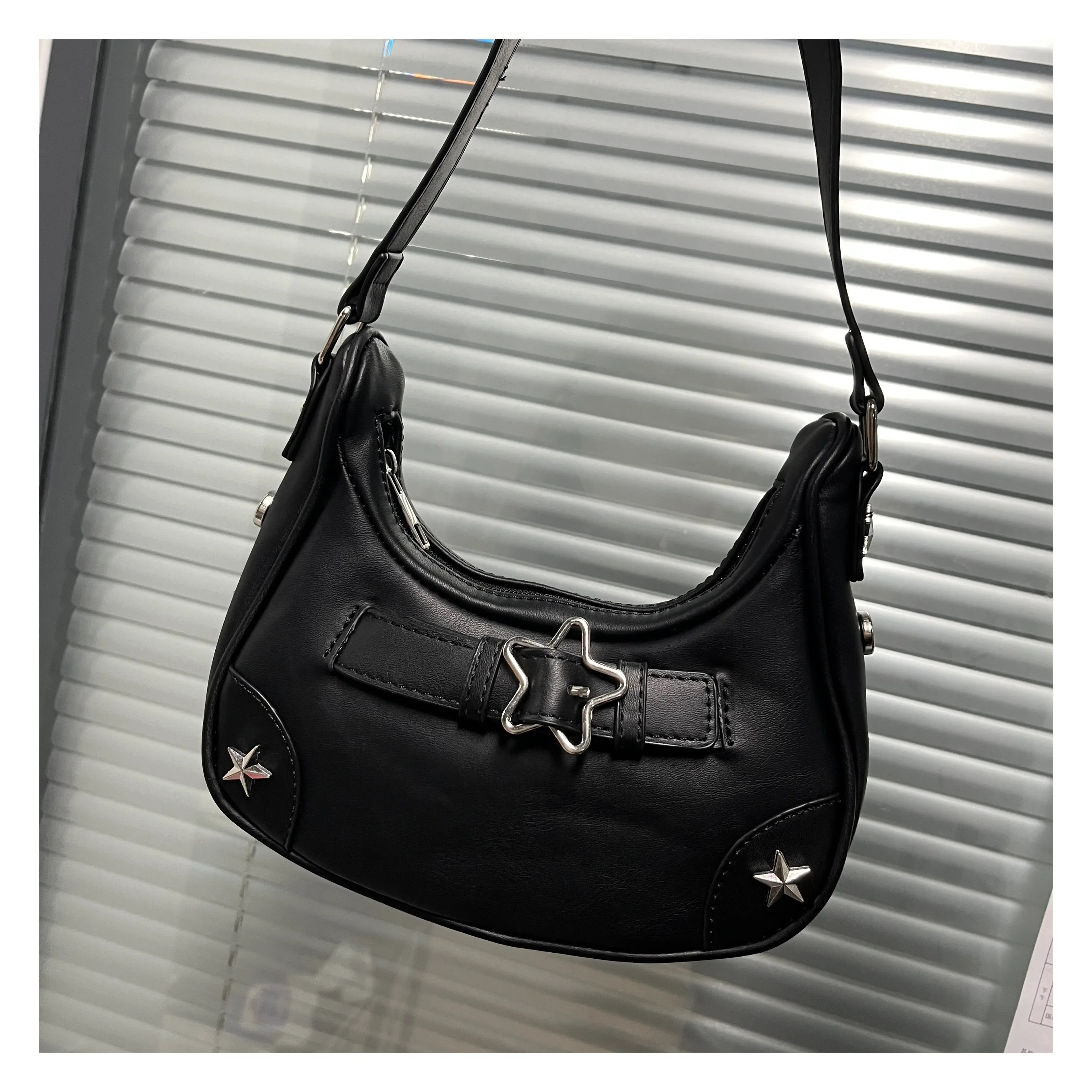 Vintage Star Handbags for Women Fashion Hobos Shoulder Underarm Bag ...