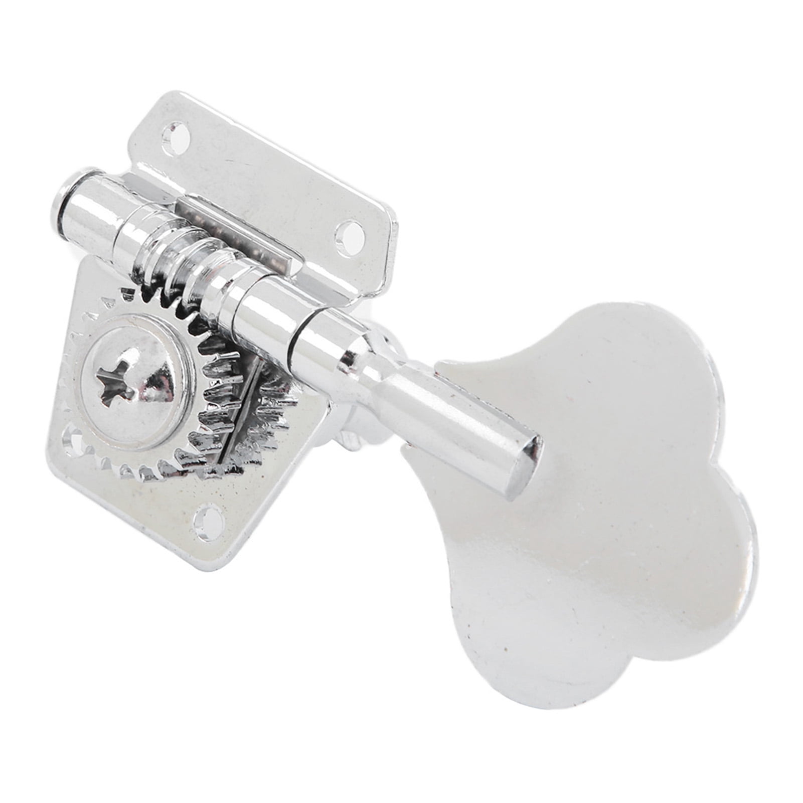 Vintage Steel Electric Bass Tuner Knobs - Fine Tuning Tool (Right Row ...