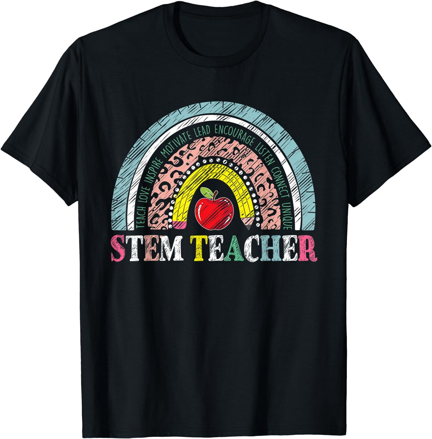 Vintage Stem Teacher Life Men Women Teacher Student T-Shirt - Walmart.com