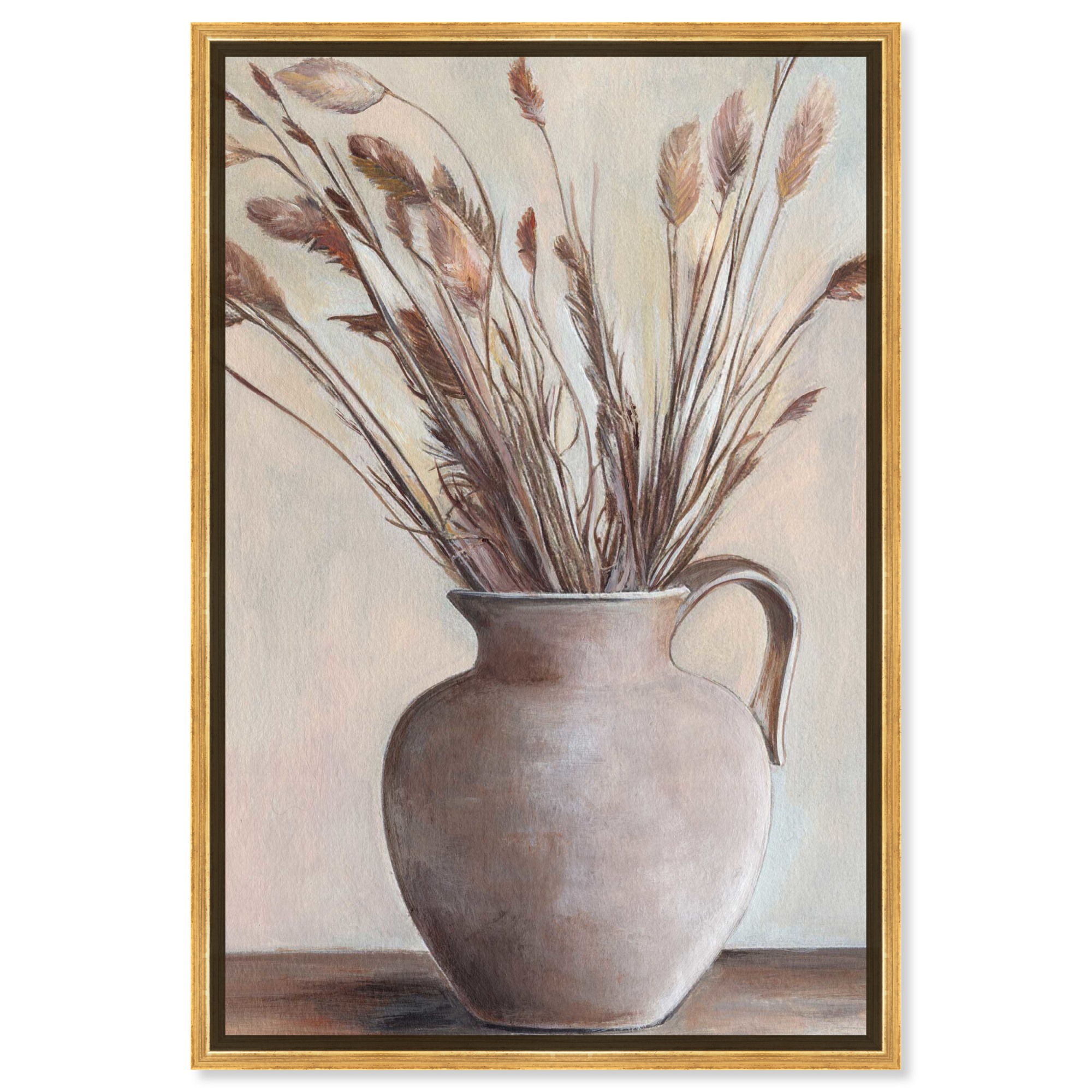 Vintage Still Life Art Canvas Classic Cottage Art by Art Remedy, Gold ...