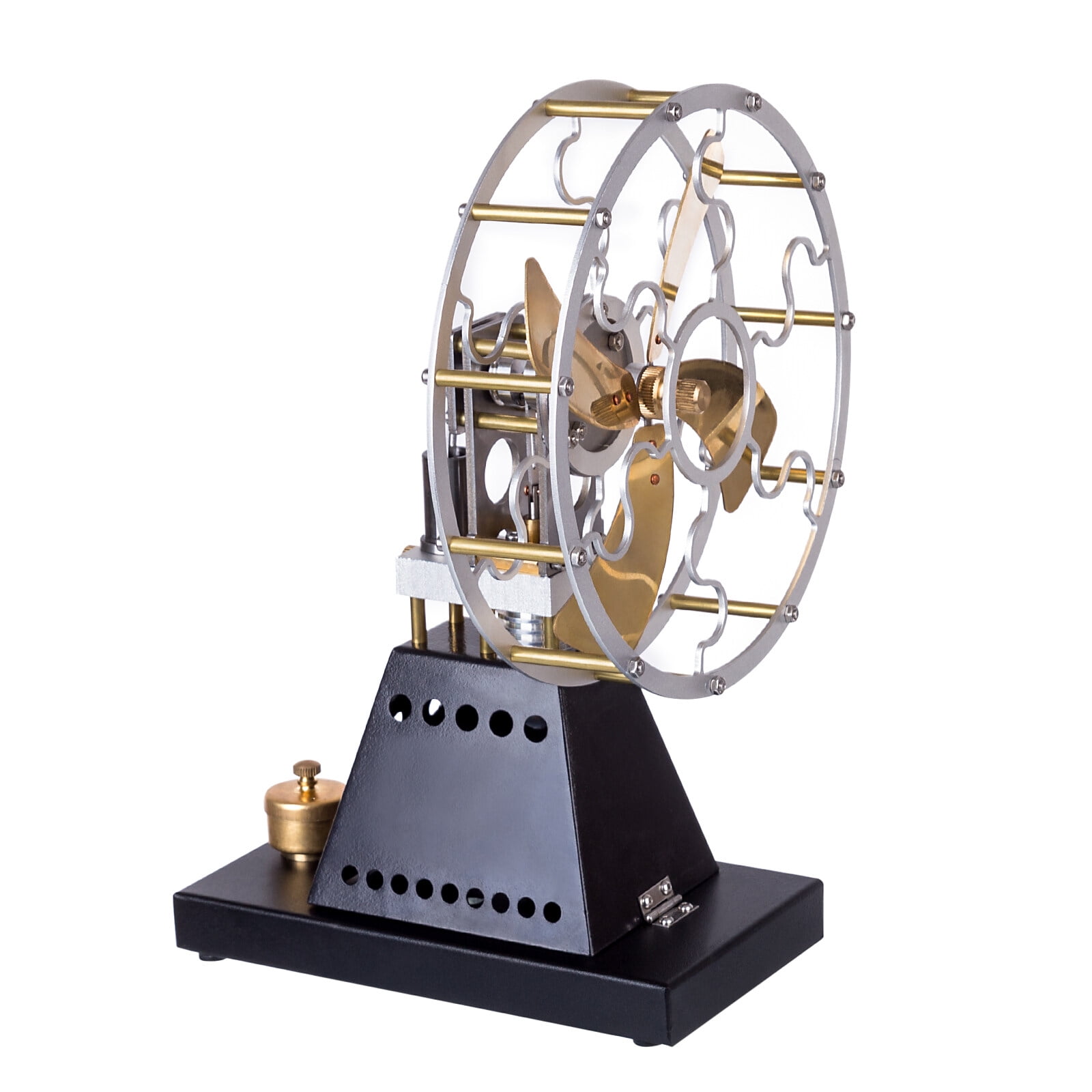 Vintage Stirling Engine Model, Thermal Power Stove Fan Stirling Engine ...