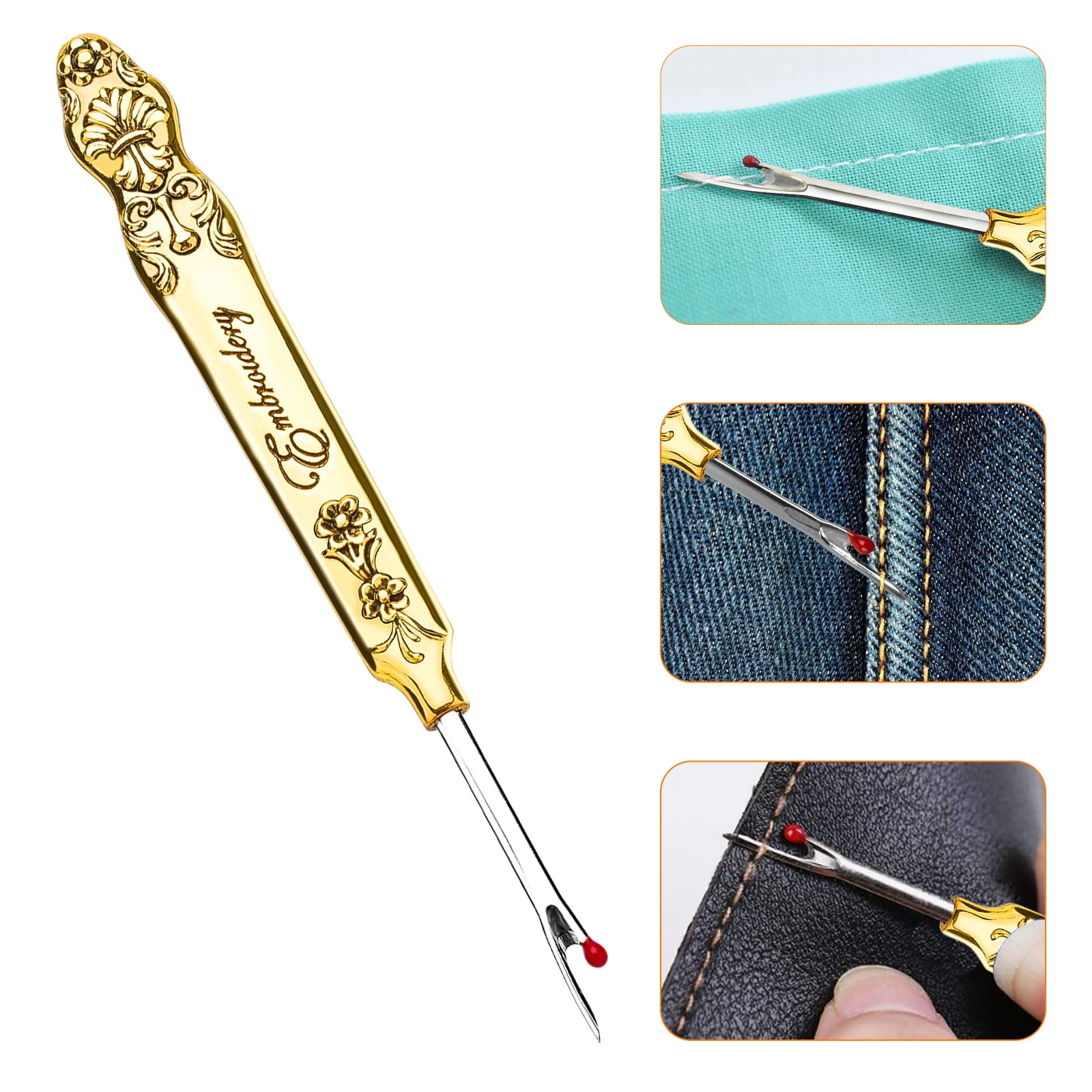 Vintage Stitch Unpicker, TSV Quickly Stitch Ripper Thread Cutter ...