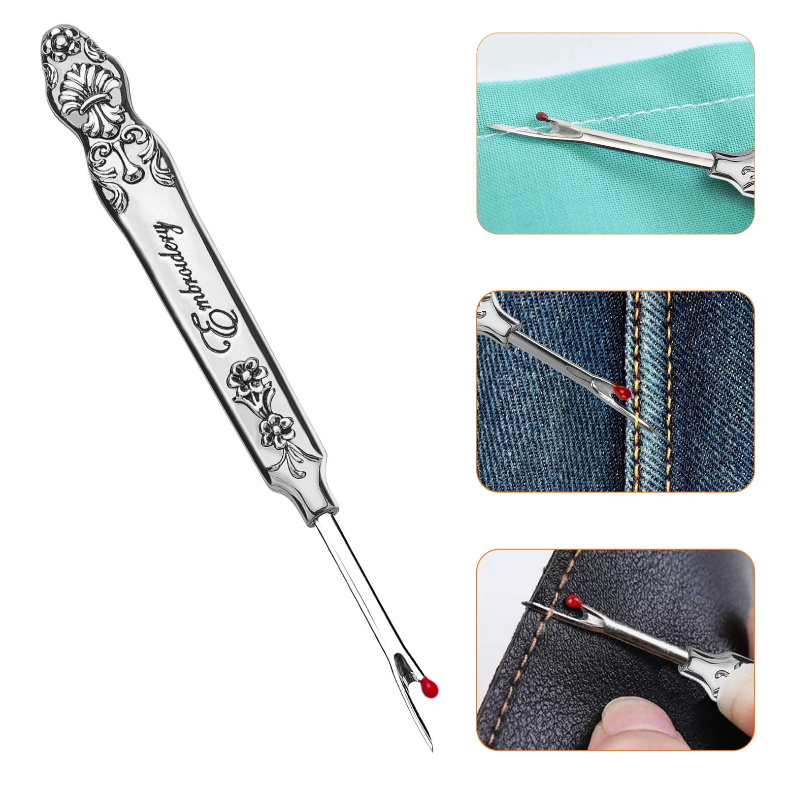 Vintage Stitch Unpicker, TSV Quickly Stitch Ripper Thread Cutter ...