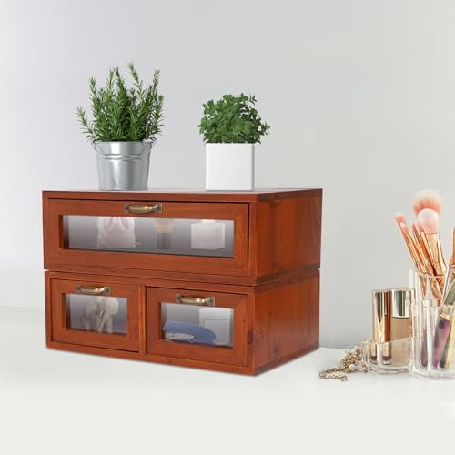 Vintage Storage Drawers, Desktop Organizing Cabinet, Desktop Storage ...