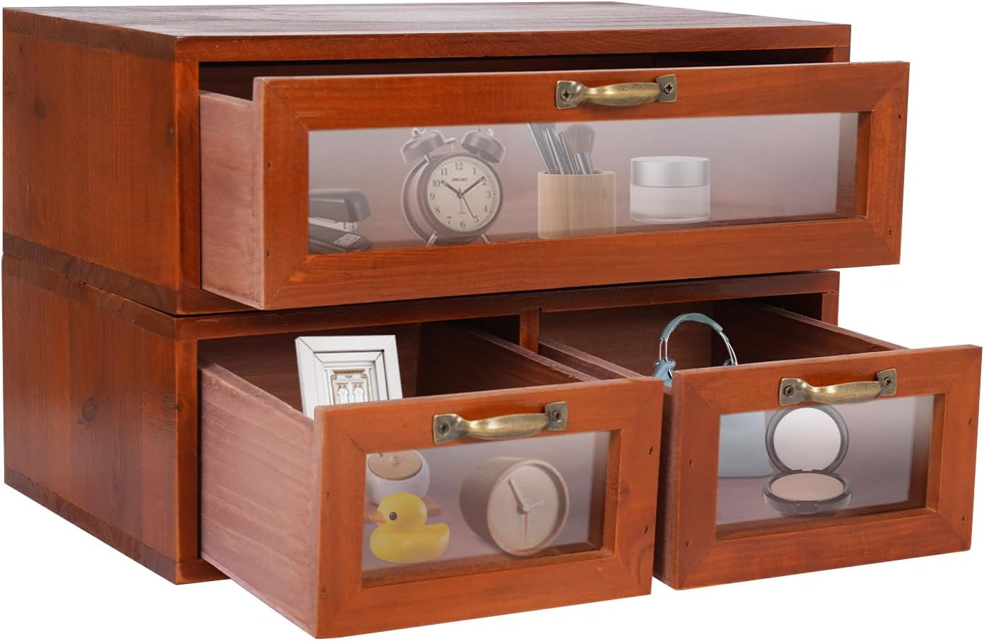 Vintage Storage Drawers, Desktop Organizing Cabinet, Desktop Storage ...