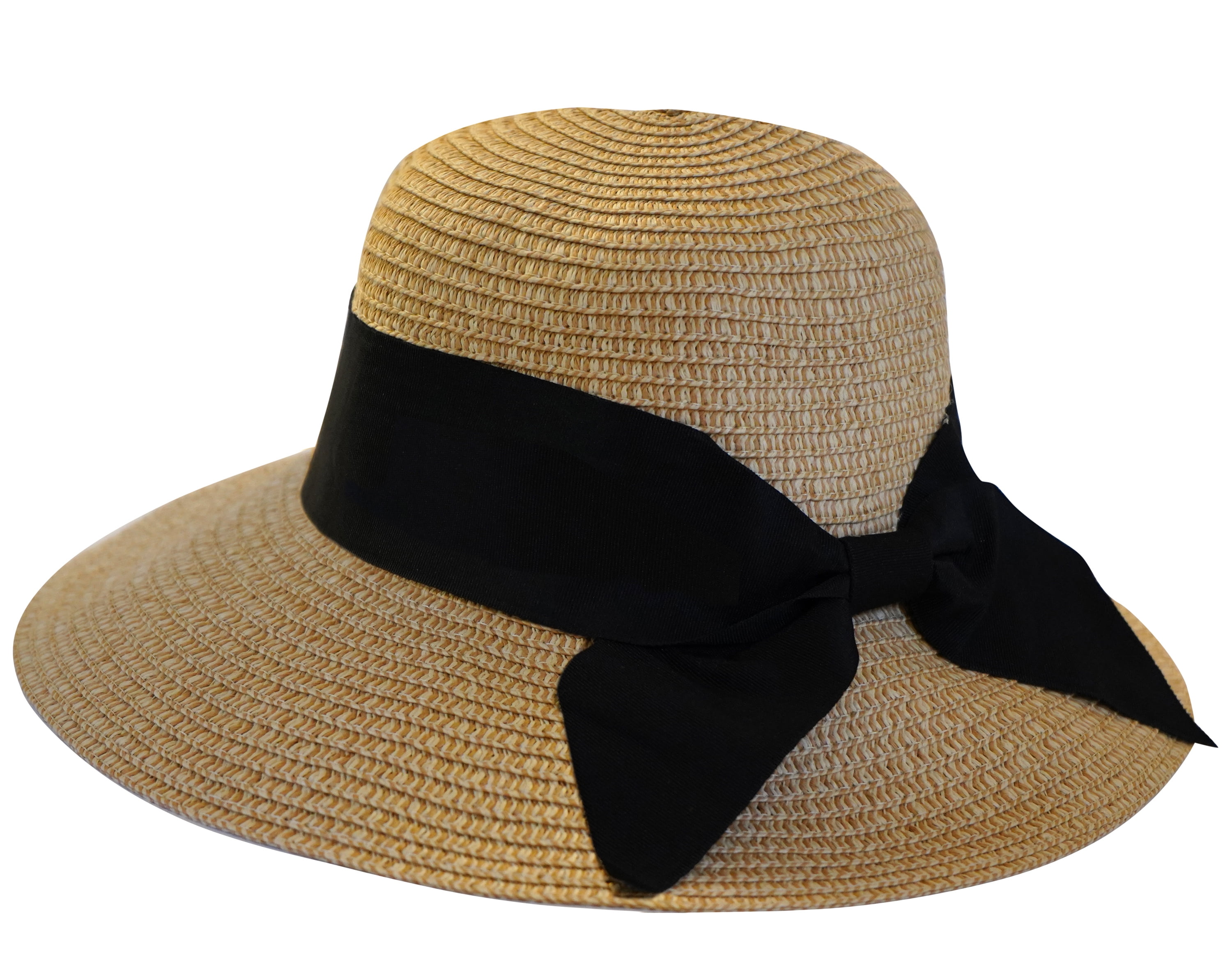 Vintage Straw Hat For Women Sun Hat Crushable Summer Hats For Women ...