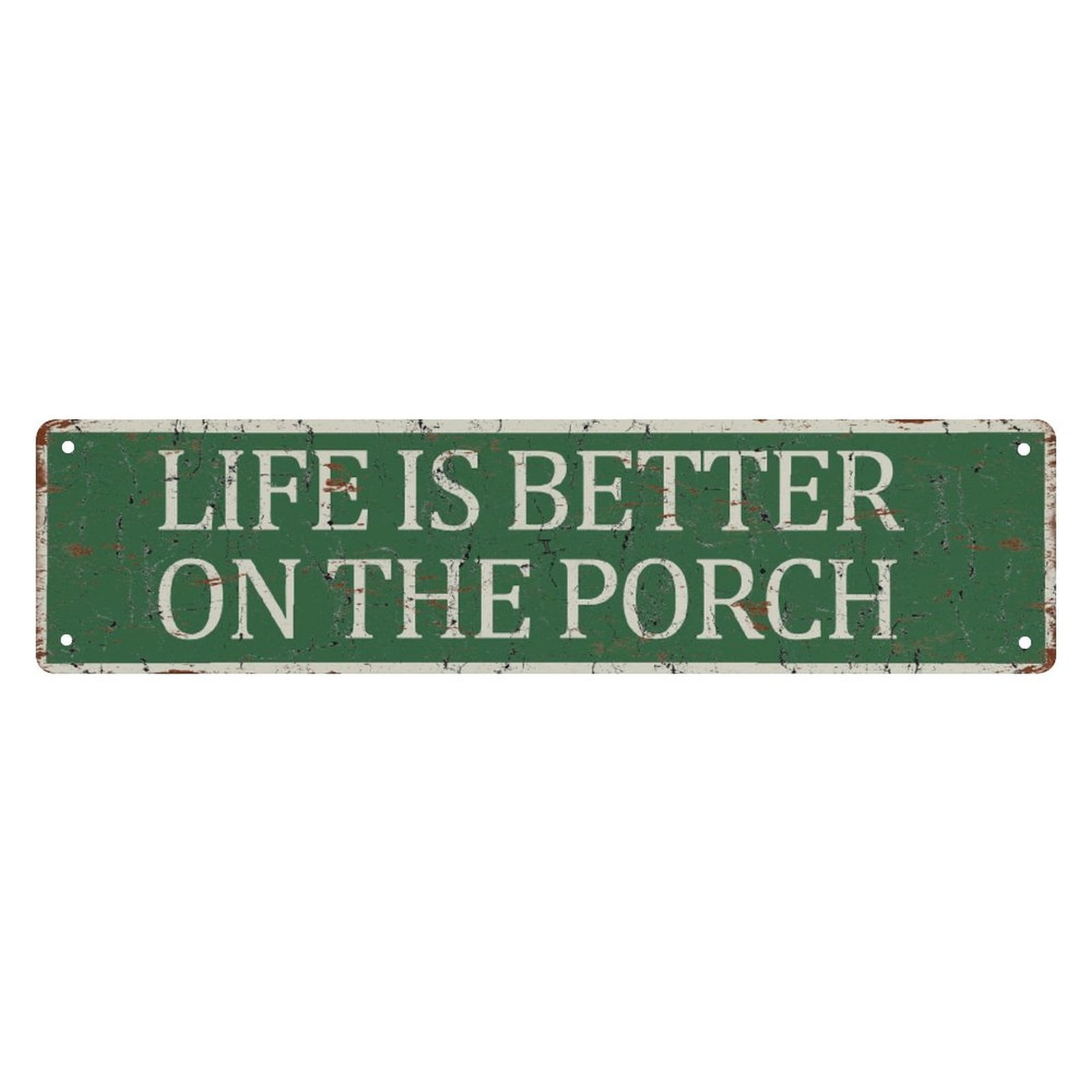 Vintage Street Sign Life Is Better In The Barn Tin Sign Vintage Metal ...