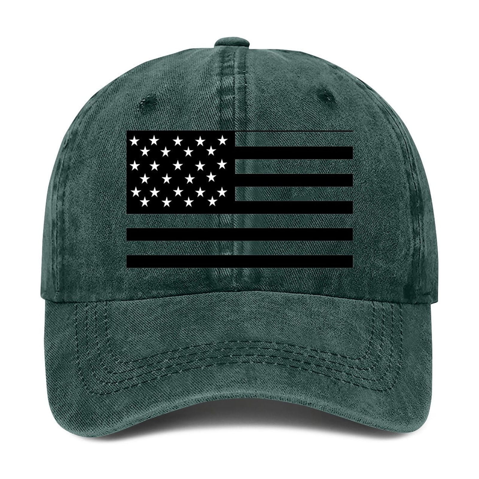 Vintage Striped American Flag Snapback Baseball Cap for Men Women ...