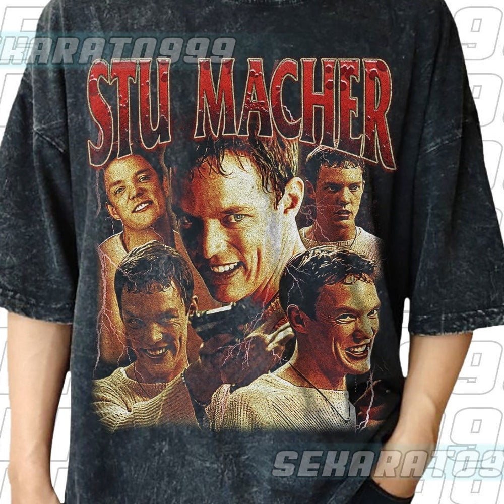 Vintage Stu Macher T Shirt, Vintage 90s Bootleg Classic Graphic ...