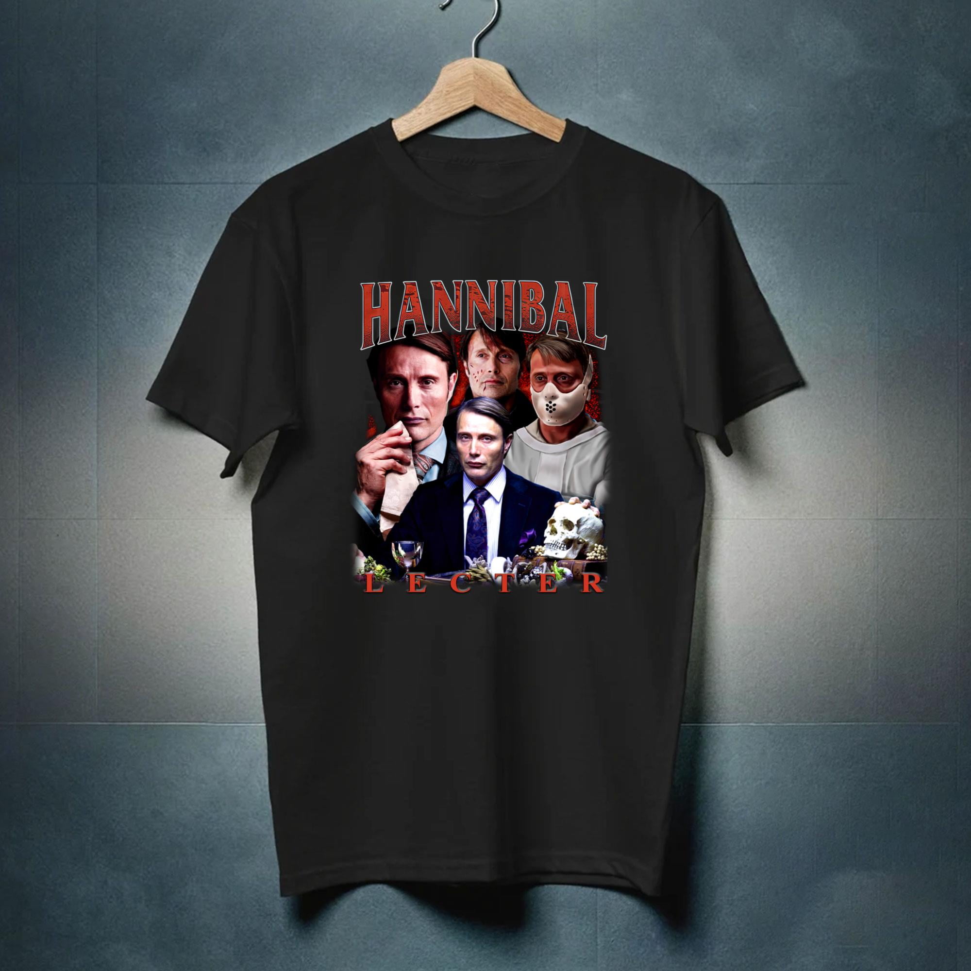 Vintage Style Hannibal Lecter T Shirt, Vintage Hannibal Series, Horror ...