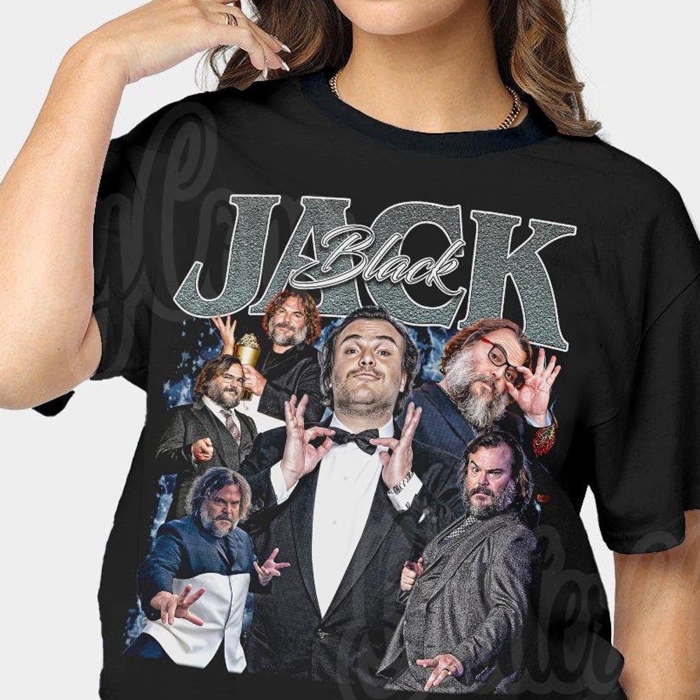 Vintage Style Jack Black Shirt, Jack Black T shirt, Jack Black graphic ...
