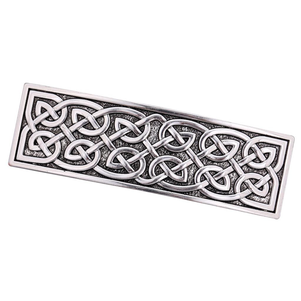Vintage Style Large Hair Crafted Metal Barrette - Walmart.com
