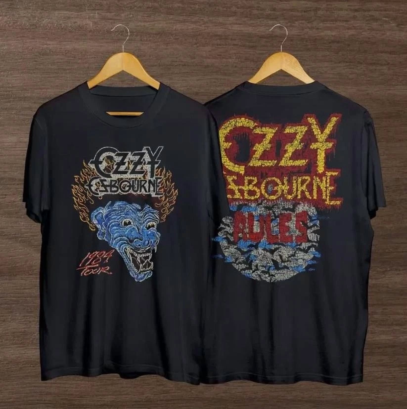 Vintage Style Ozzy Osbourne Bark At The Moon Tour '84 T-Shirt, Vintage Ozzy Osbo - Walmart.com