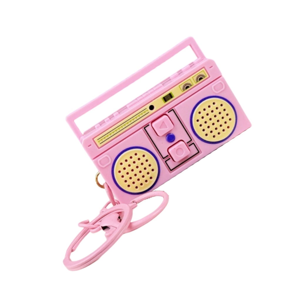 Vintage Style Radio Recorder Keychain With Recording And Playback ...