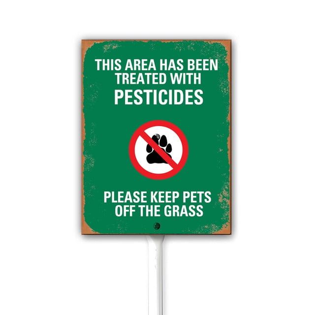 Vintage Style Respect Our Garden Please Remain On Pathway Sign, Funny ...