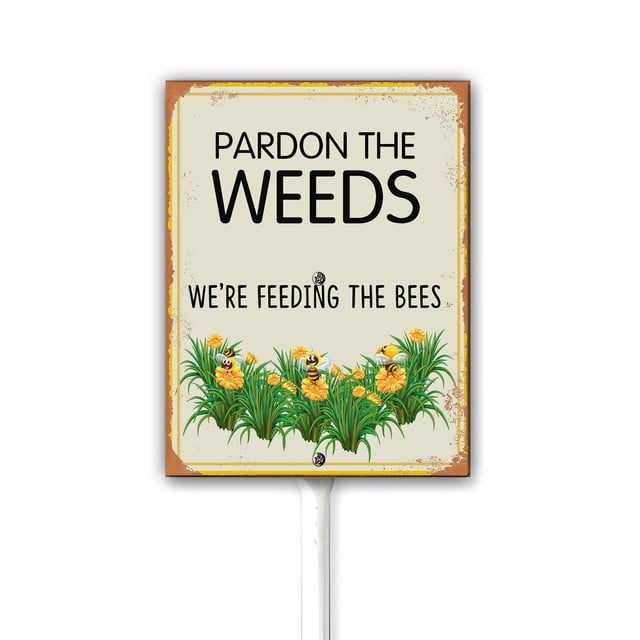 Vintage Style Respect Our Garden Please Remain On Pathway Sign, Funny ...