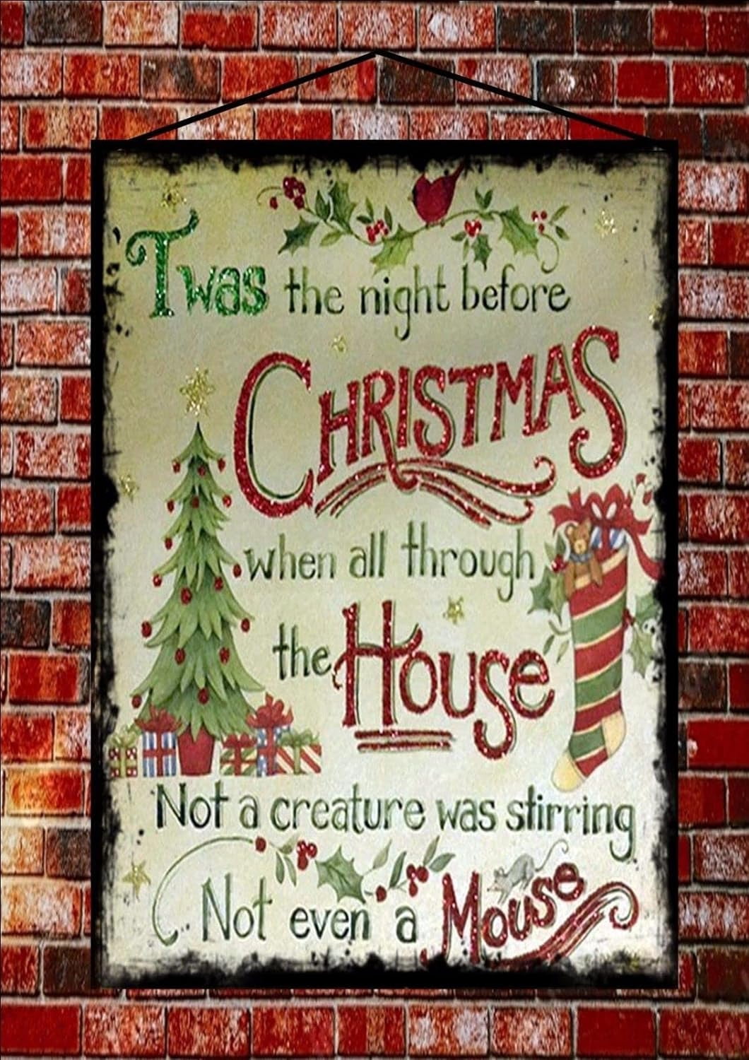 Vintage Style TWAS The Night Before Christmas When All Through The ...