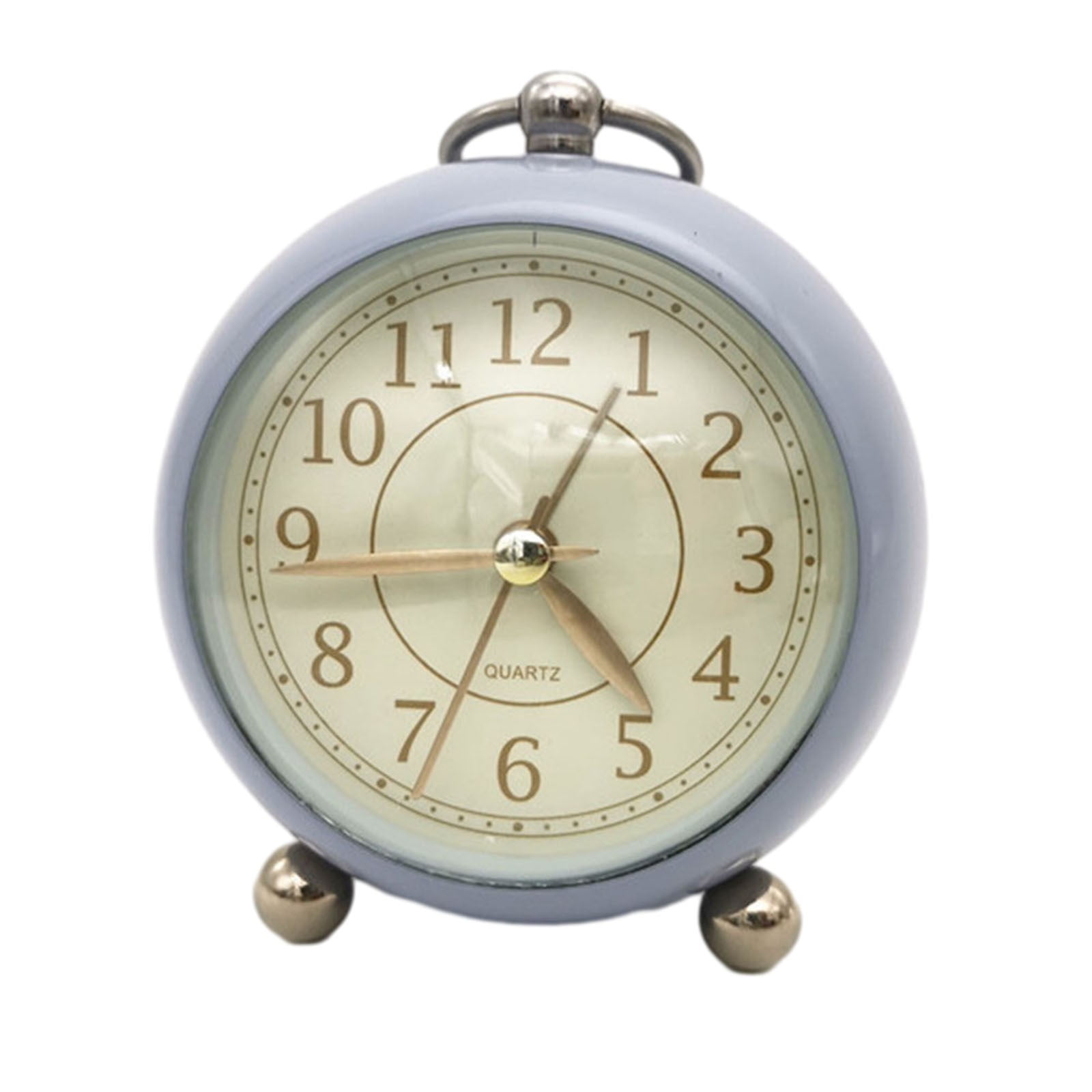 Vintage Stylish Vintage Alarm Clock Silent and Night Light Bedroom ...