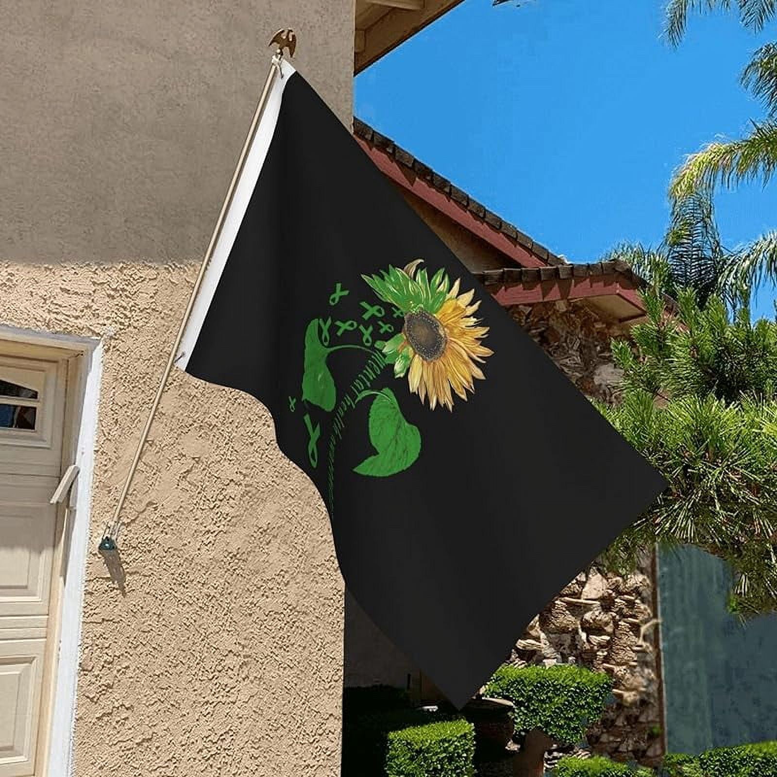 Vintage Sunflower Garden Yard Flag 3x5 ft Double Sided Big Large Indoor ...